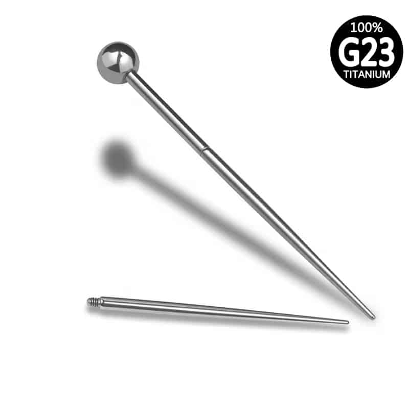 Taper Piercing Titânio - Infinity Piercing